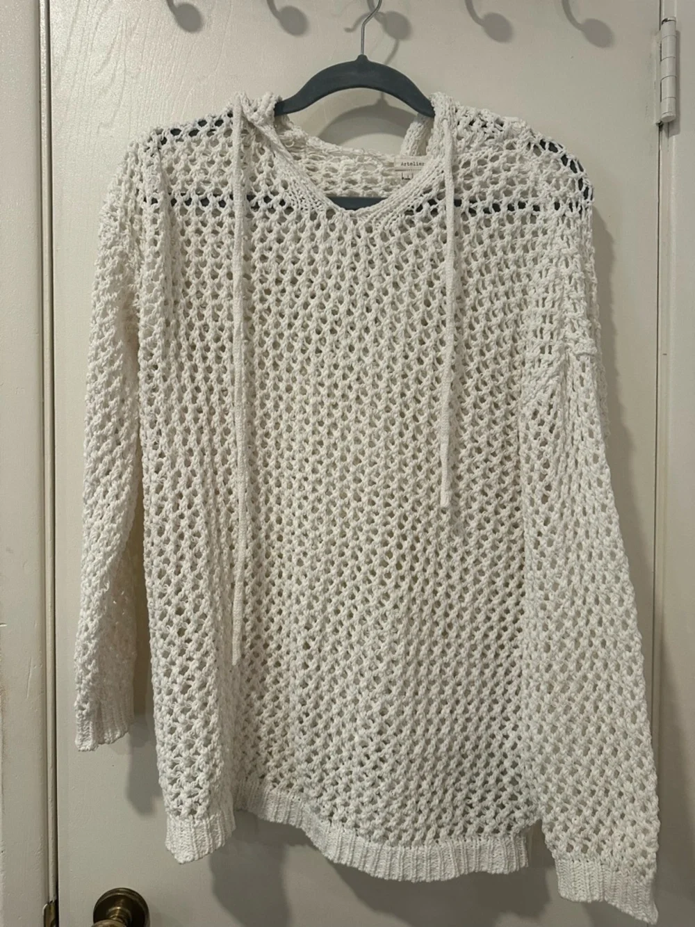 Nicole Miller | Swim | Crochet Beach Swimsuit Coverup With Hood Summer ...